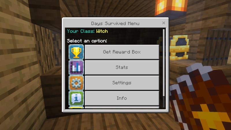 Days Survived Counter by Syclone Studios | CHUNK - Minecraft Bedrock Marketplace Explorer