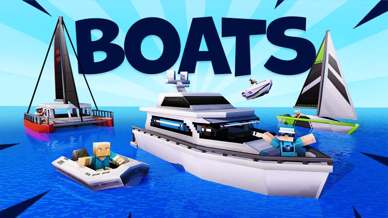 Boats by Team Vaeron | CHUNK - Minecraft Bedrock Marketplace Explorer