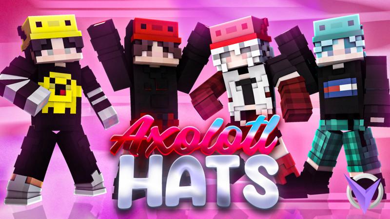 Axolotl Hats by Team Visionary | CHUNK - Minecraft Bedrock Marketplace ...