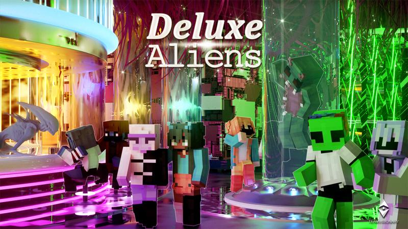 Deluxe Aliens by Team Visionary | CHUNK - Minecraft Bedrock Marketplace ...
