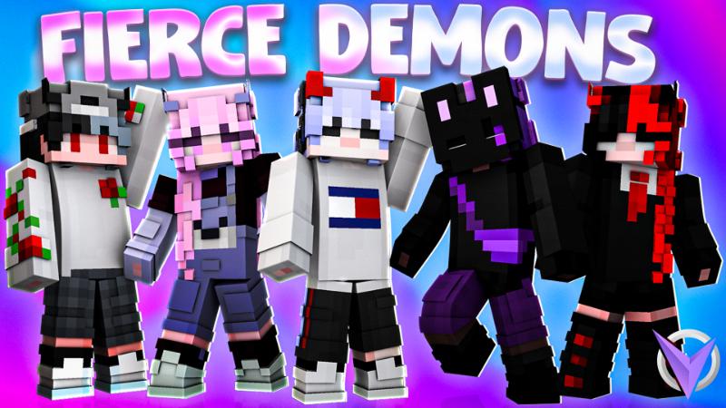 Fierce Demons by Team Visionary | CHUNK - Minecraft Bedrock Marketplace ...