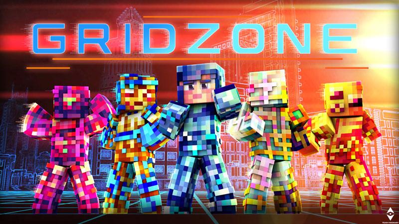 GRIDZONE by Team Visionary | CHUNK - Minecraft Bedrock Marketplace Explorer