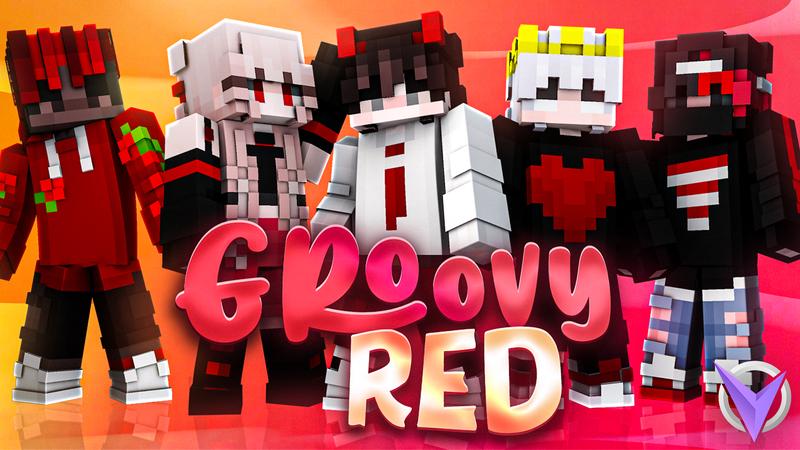 Groovy Red by Team Visionary | CHUNK - Minecraft Bedrock Marketplace ...