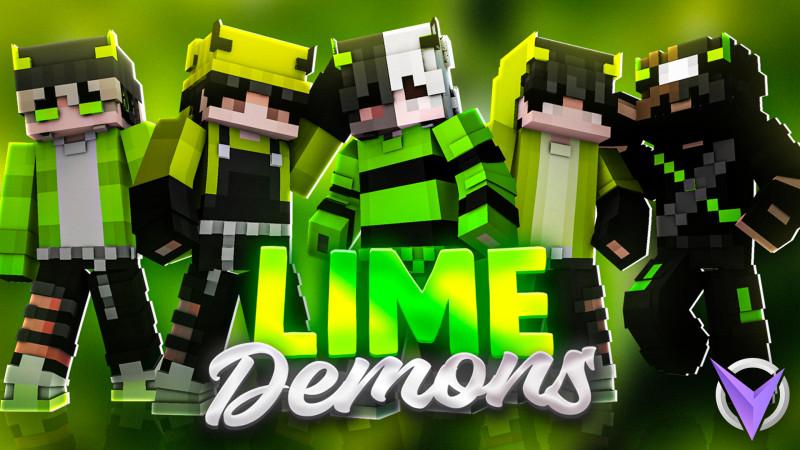 Lime Demons by Team Visionary | CHUNK - Minecraft Bedrock Marketplace Explorer