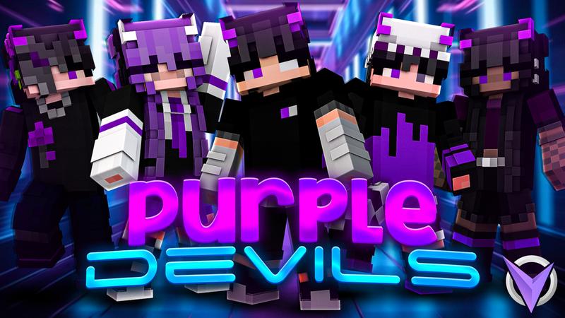 Purple Devils by Team Visionary | CHUNK - Minecraft Bedrock Marketplace Explorer