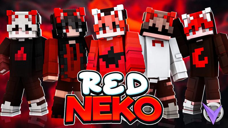 Red Neko by Team Visionary | CHUNK - Minecraft Bedrock Marketplace Explorer