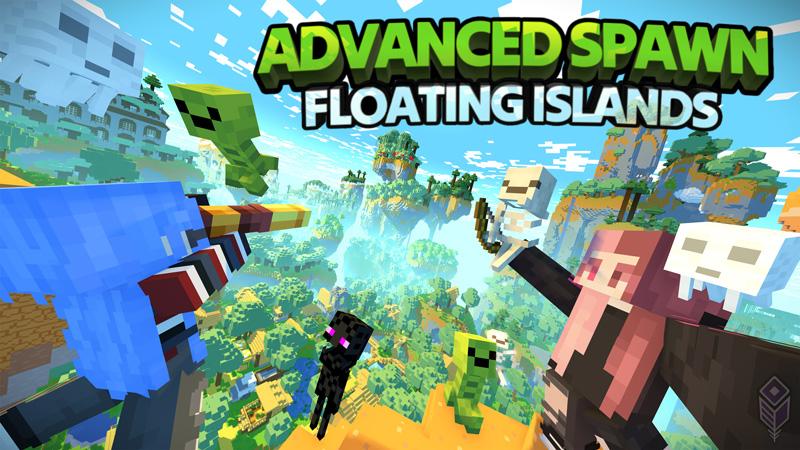 AdvancedSpawn: FloatingIslands by Team VoidFeather | CHUNK - Minecraft Bedrock Marketplace Explorer