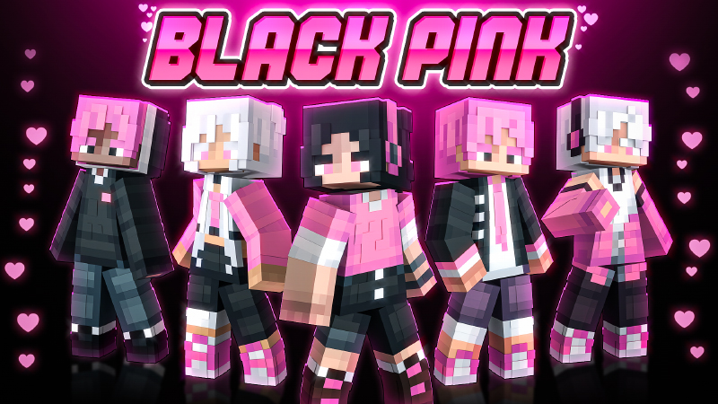 Black Pink by Teplight | CHUNK - Minecraft Bedrock Marketplace Explorer