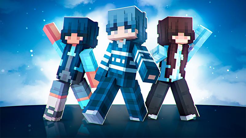 Blue Teens by Teplight | CHUNK - Minecraft Bedrock Marketplace Explorer