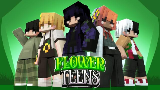 Flower Teens by Teplight | CHUNK - Minecraft Bedrock Marketplace Explorer