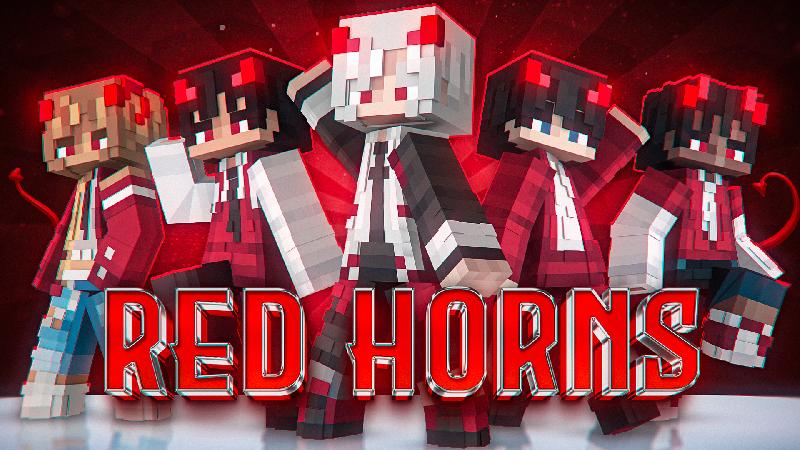 Red Horns by Teplight | CHUNK - Minecraft Bedrock Marketplace Explorer