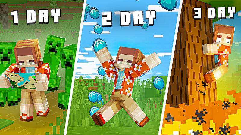 Survival, But... Daily by Teplight | CHUNK - Minecraft Bedrock Marketplace Explorer