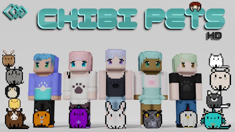 Chibi Pets by Tetrascape | CHUNK - Minecraft Bedrock Marketplace Explorer