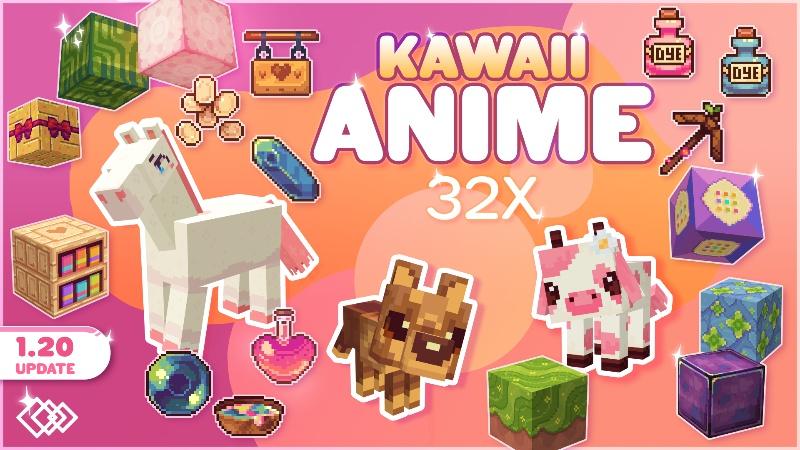 Kawaii Anime by Tetrascape | CHUNK - Minecraft Bedrock Marketplace Explorer