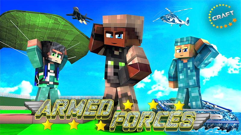 Armed Forces by The Craft Stars | CHUNK - Minecraft Bedrock Marketplace Explorer