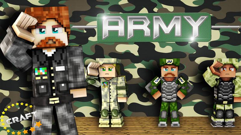 Army by The Craft Stars | CHUNK - Minecraft Bedrock Marketplace Explorer