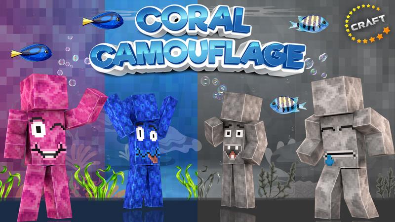 Coral Camouflage by The Craft Stars | CHUNK - Minecraft Bedrock ...