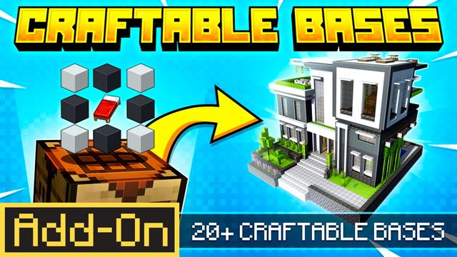 Craftable Bases by The Craft Stars | CHUNK - Minecraft Bedrock ...