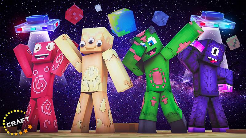Cute Aliens by The Craft Stars | CHUNK - Minecraft Bedrock Marketplace ...