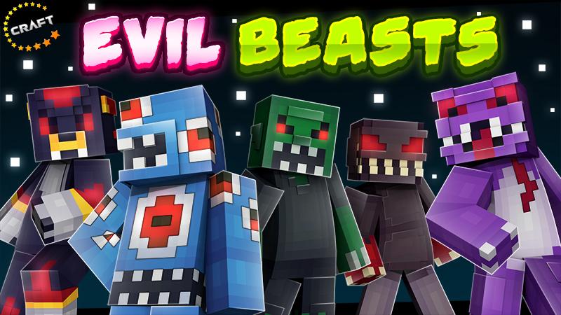 Evil Beasts by The Craft Stars | CHUNK - Minecraft Bedrock Marketplace ...