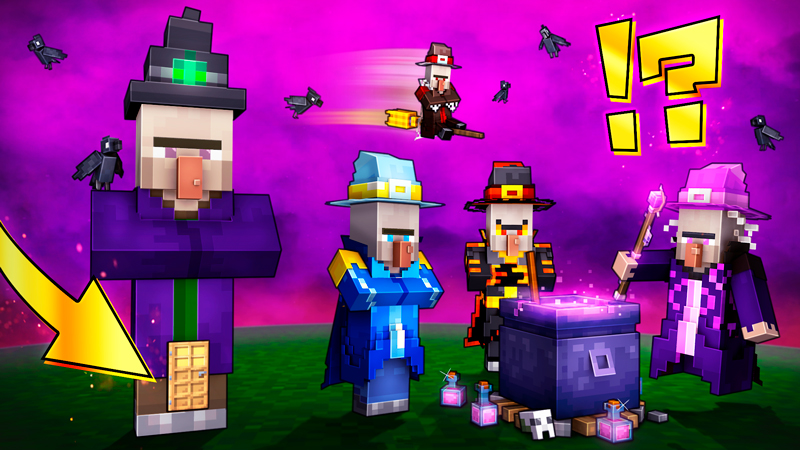 How to Live inside a Witch? by The Craft Stars | CHUNK - Minecraft Bedrock Marketplace Explorer