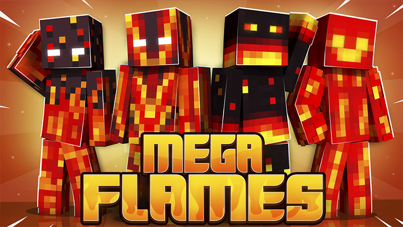 Mega Flames by The Craft Stars | CHUNK - Minecraft Bedrock Marketplace ...