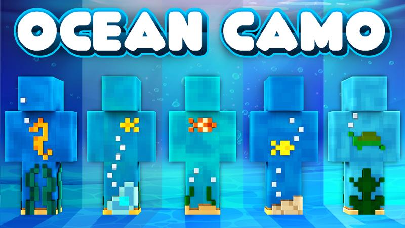 Ocean Camo by The Craft Stars | CHUNK - Minecraft Bedrock Marketplace ...
