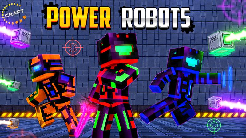 Power Robots by The Craft Stars | CHUNK - Minecraft Bedrock Marketplace ...