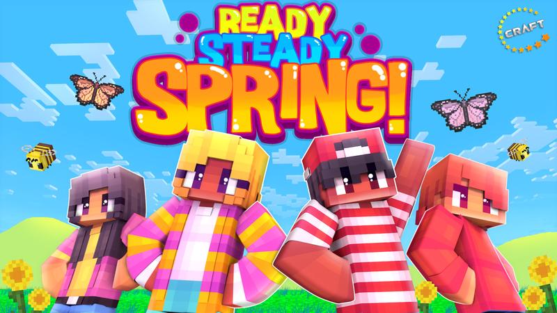 Ready, Steady, SPRING! by The Craft Stars | CHUNK - Minecraft Bedrock Marketplace Explorer