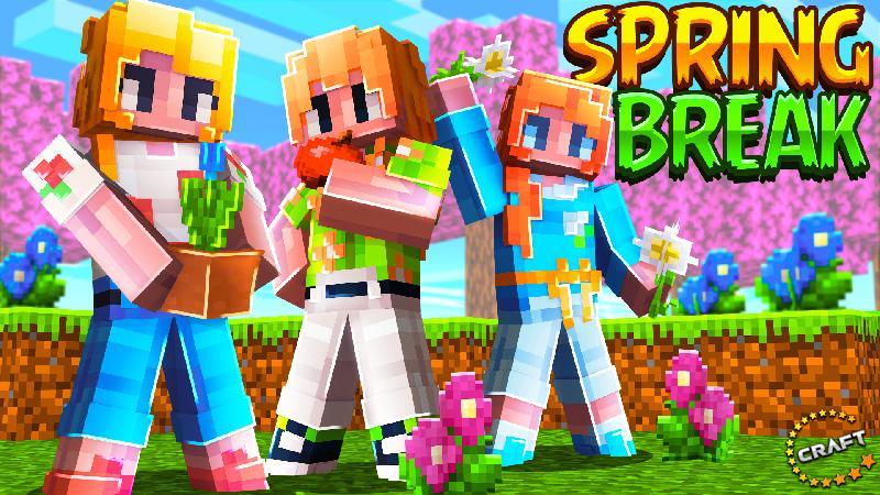 Spring Break by The Craft Stars | CHUNK - Minecraft Bedrock Marketplace Explorer