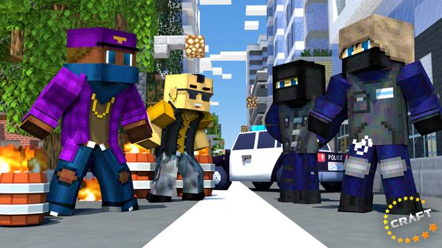 SWAT vs Villains by The Craft Stars | CHUNK - Minecraft Bedrock ...