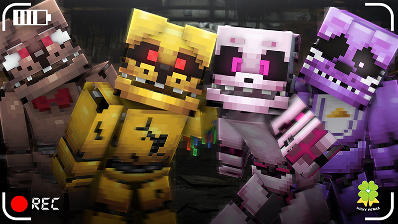 Animatronic Skins by The Lucky Petals | CHUNK - Minecraft Bedrock ...