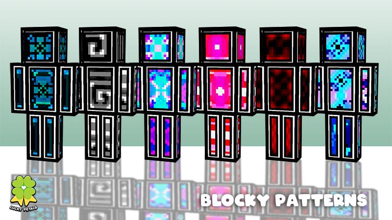 Blocky Patterns by The Lucky Petals | CHUNK - Minecraft Bedrock ...