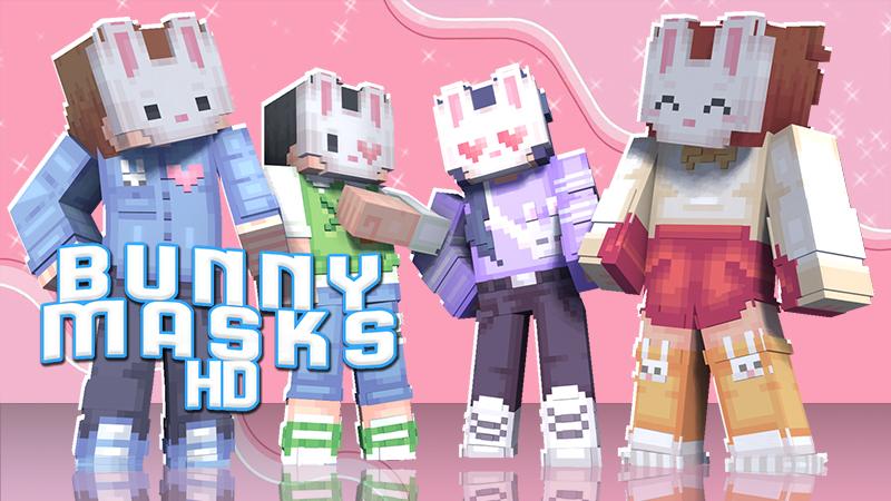 Bunny Masks HD by The Lucky Petals | CHUNK - Minecraft Bedrock ...