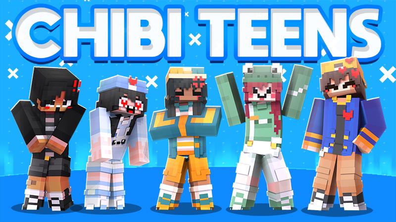 Chibi Teens by The Lucky Petals | CHUNK - Minecraft Bedrock Marketplace ...
