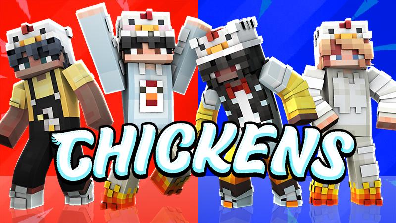 Chickens by The Lucky Petals | CHUNK - Minecraft Bedrock Marketplace ...