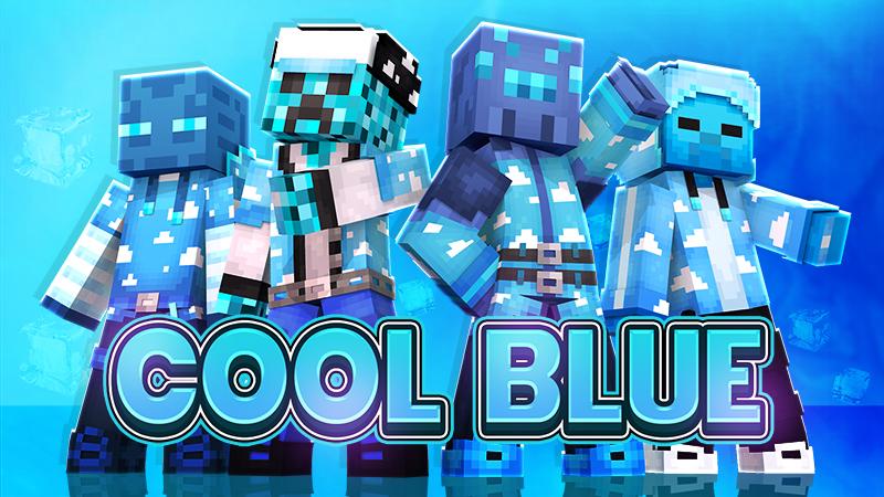 COOL BLUE by The Lucky Petals | CHUNK - Minecraft Bedrock Marketplace ...