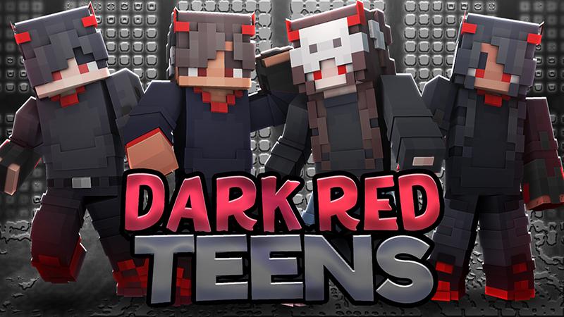 Dark Red Teens by The Lucky Petals | CHUNK - Minecraft Bedrock Marketplace Explorer