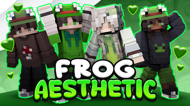 Frog Aesthetic by The Lucky Petals | CHUNK - Minecraft Bedrock ...