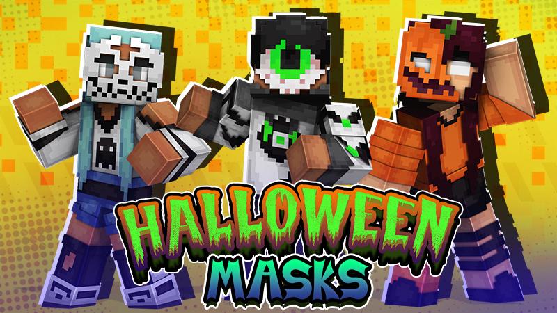 Halloween Masks by The Lucky Petals | CHUNK - Minecraft Bedrock ...