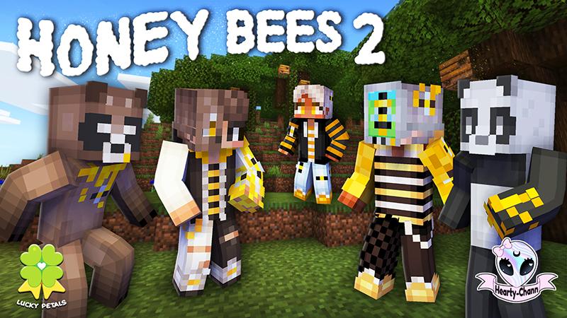 Honey Bees 2 by The Lucky Petals | CHUNK - Minecraft Bedrock Marketplace Explorer
