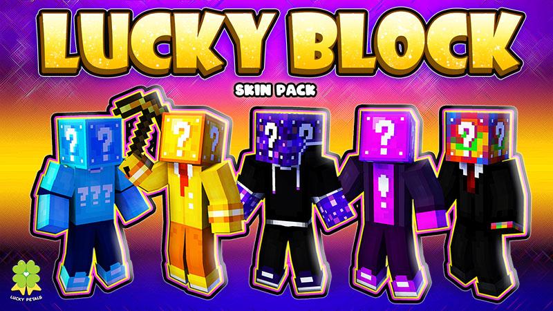 Lucky Block Skin Pack by The Lucky Petals | CHUNK - Minecraft Bedrock ...