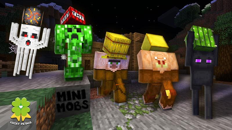 Mini Mobs 2 by The Lucky Petals | CHUNK - Minecraft Bedrock Marketplace ...