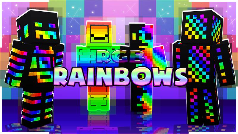 RGB Rainbows by The Lucky Petals | CHUNK - Minecraft Bedrock ...
