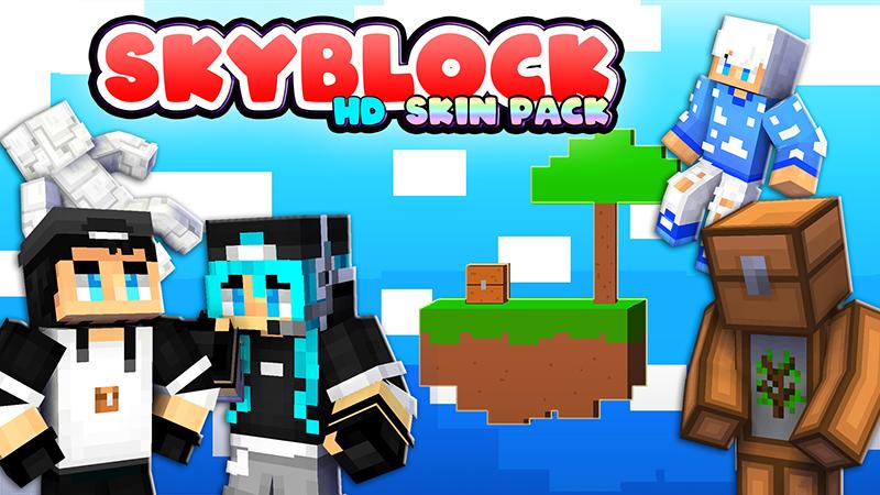 SkyBlock HD Skin Pack by The Lucky Petals | CHUNK - Minecraft Bedrock ...