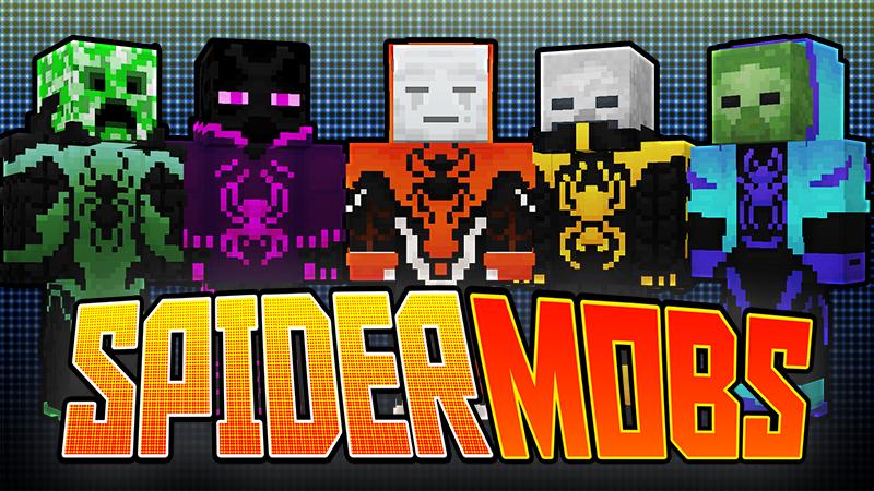Spider Mobs by The Lucky Petals | CHUNK - Minecraft Bedrock Marketplace ...