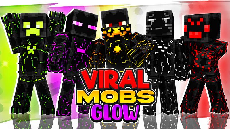 Viral Mobs Glow by The Lucky Petals | CHUNK - Minecraft Bedrock Marketplace Explorer