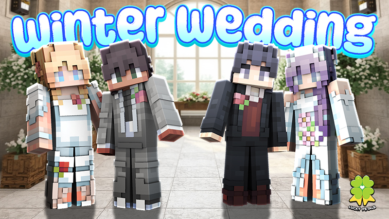 Winter Wedding by The Lucky Petals | CHUNK - Minecraft Bedrock ...