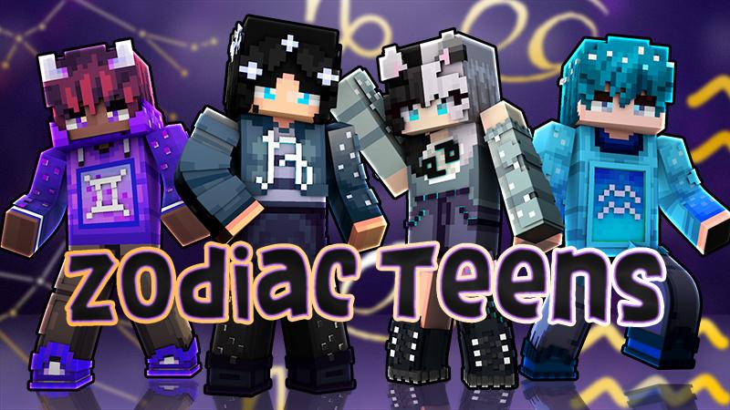 Zodiac Teens HD by The Lucky Petals | CHUNK - Minecraft Bedrock ...