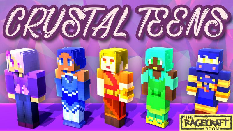 Crystal Teens by The Rage Craft Room | CHUNK - Minecraft Bedrock ...